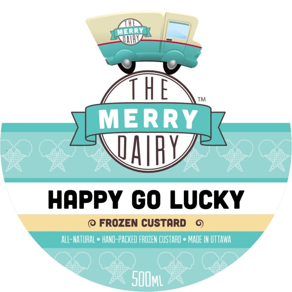 Happy Go Lucky Frozen Custard (SF) • The Merry Dairy